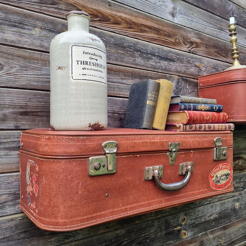 Suitcase Shelves - Etsy