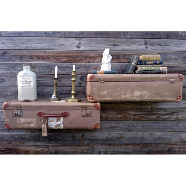 Suitcase Shelves - Etsy