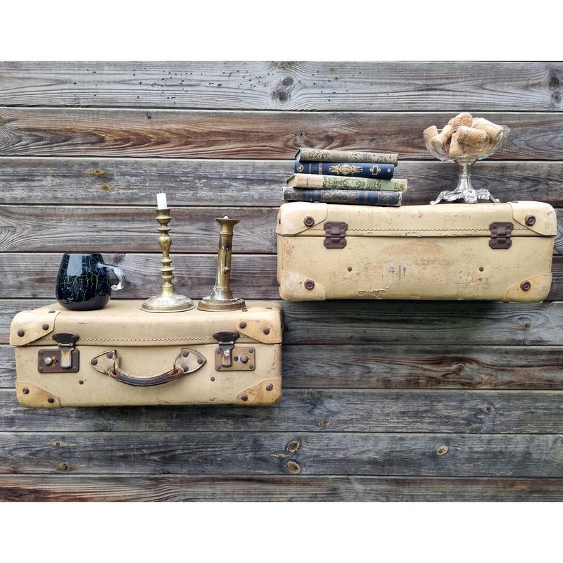 Suitcase Shelves - Etsy
