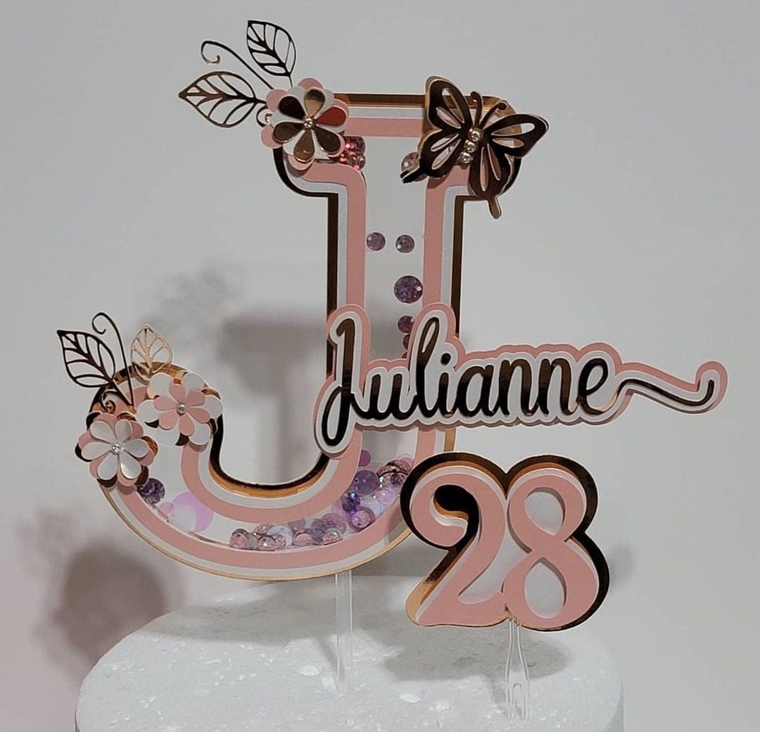 Cake Topper Shaker - Etsy