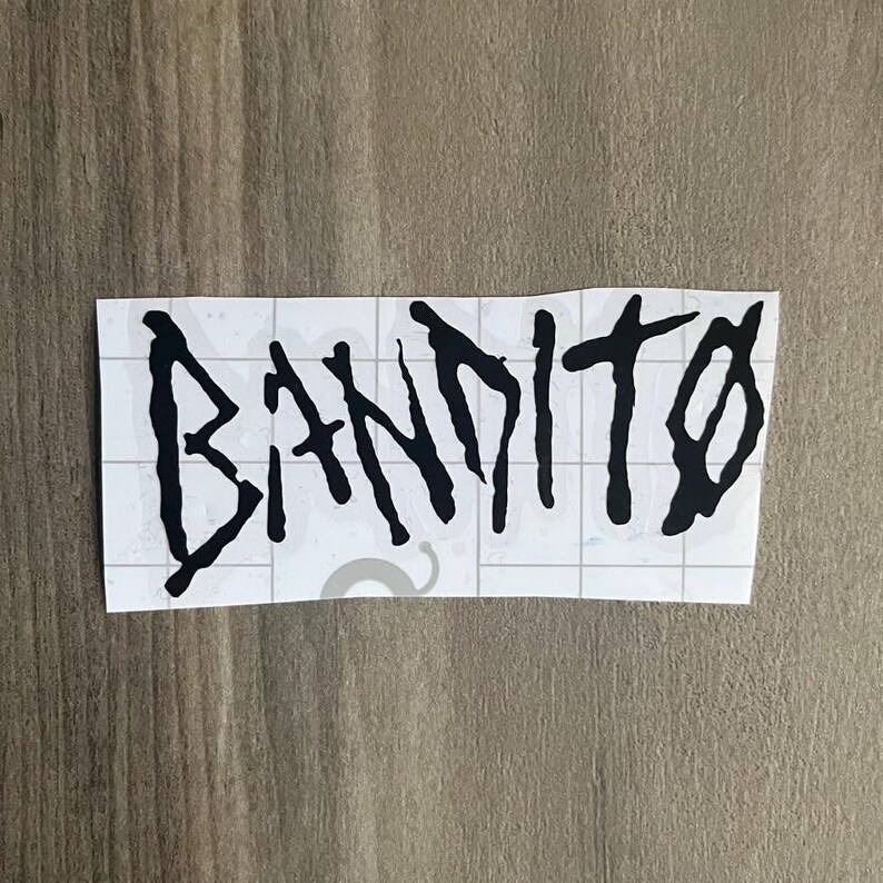 Bandito Twenty One Pilots Vinyl Decal, Car Decal, Laptop Decal Sticker ...