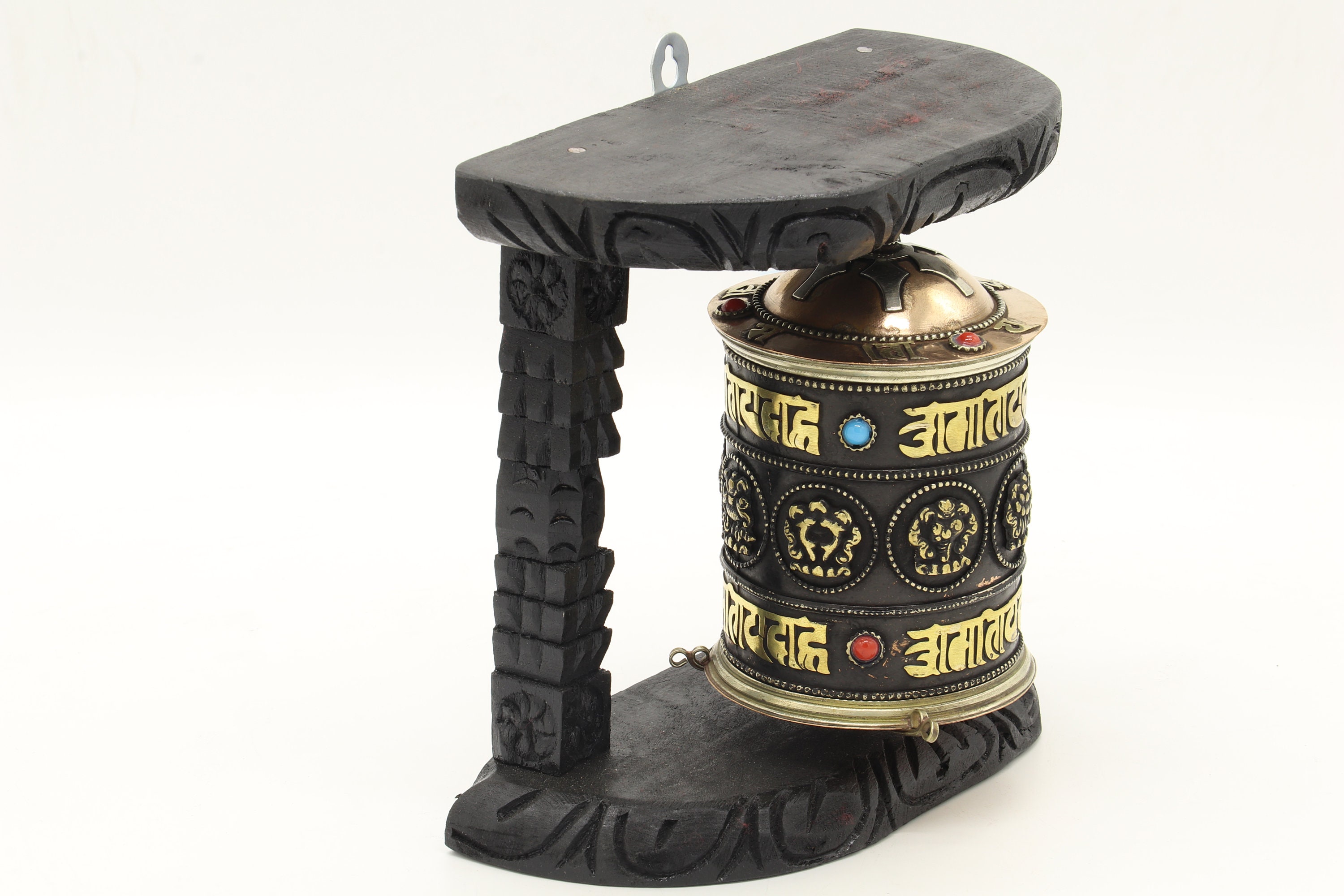 9.5 Wall Hanging Tibetan Prayer Wheel Tibetan Buddhist - Etsy