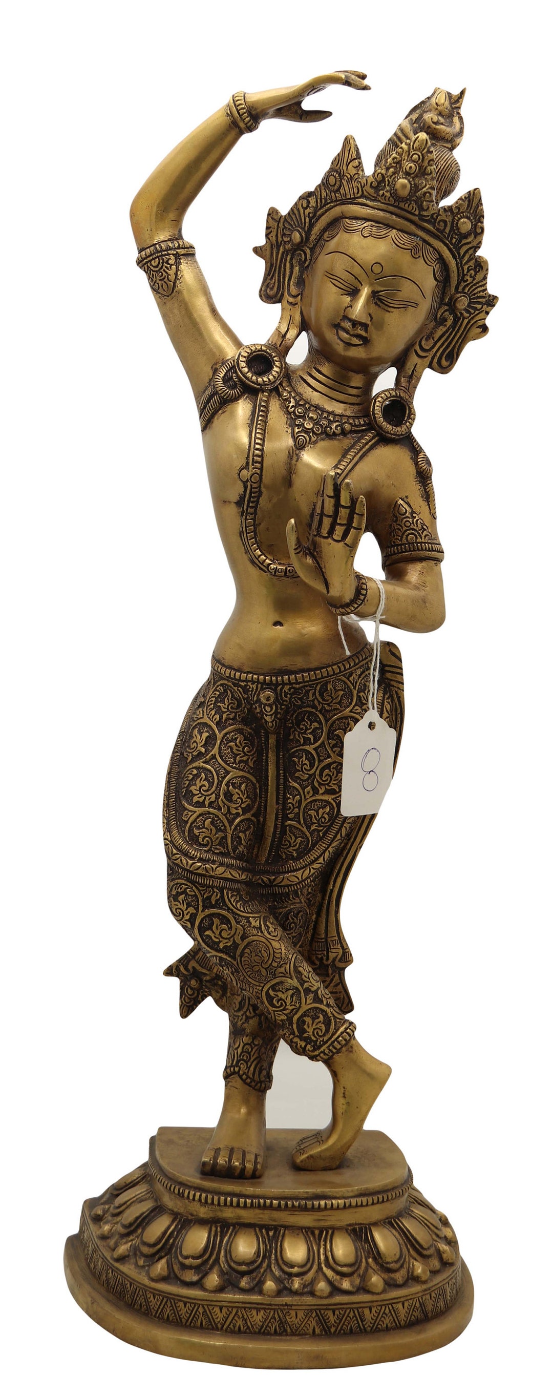 Tara Statue, Large Size, Standing Tara Statue, Bodhisattva Statue, Home ...