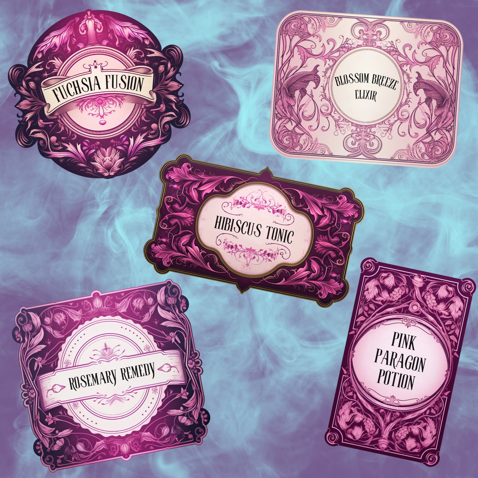 ALL Editable Apothecary Labels BUNDLE Lifetime Access - Printable ...