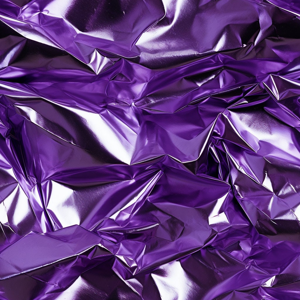 Purple Metal Foil Digital Papers Scrapbook Papers Seamless Patterns ...