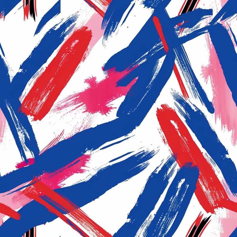 80s Vintage Brush Stroke Digital Papers Seamless Paper Retro Background ...