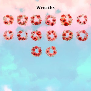 Poppy Birth Flower Clipart - Birth Flower Poppy Clipart - Poppies ...