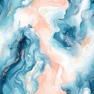 Watercolor Marble Papers - Rainbow Gradients - Scrapbook Paper - Water ...