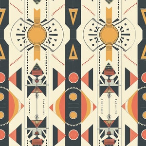 Art Deco Digital Papers - Scrapbook Papers - Seamless Patterns ...