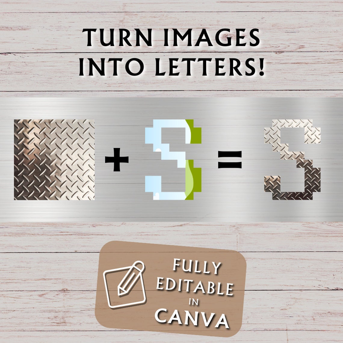 Retro Computer Terminal Letters Canva Frames - Canva Frame Letters ...