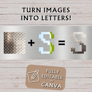 Retro Computer Terminal Letters Canva Frames - Canva Frame Letters ...