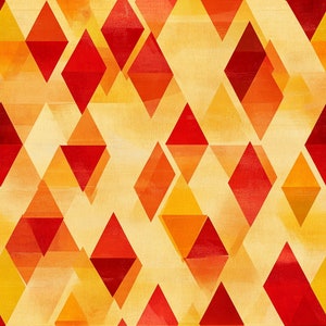 Geometric Triangles Digital Papers - Scrapbook Papers - Seamless ...