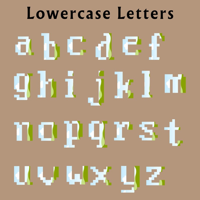 Retro Computer Terminal Letters Canva Frames - Canva Frame Letters ...