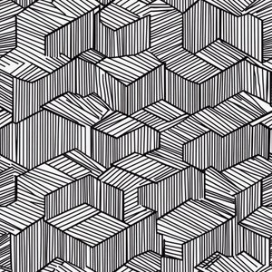 Geometric Lines Digital Papers - Scrapbook Papers - Seamless Pattern ...