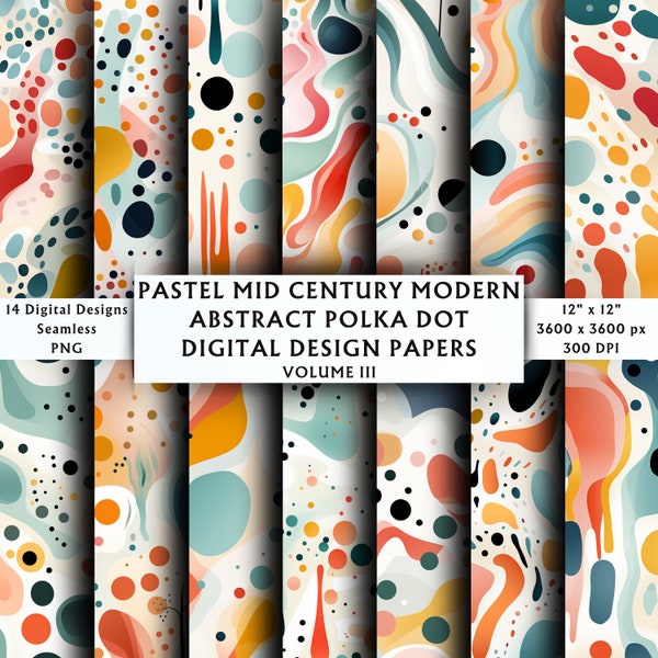 Mid Century Stencil - Etsy