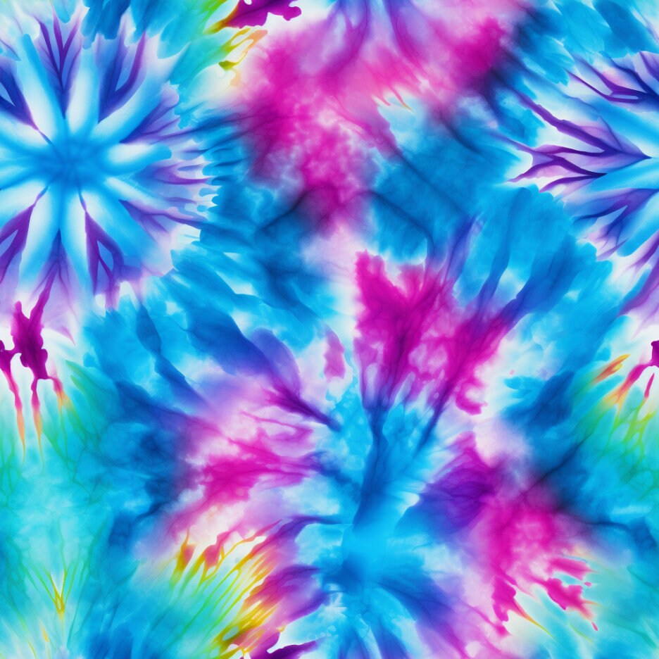 Tie Dye Digital Papers Vol 1 - Scrapbook Paper - Seamless - Digital ...