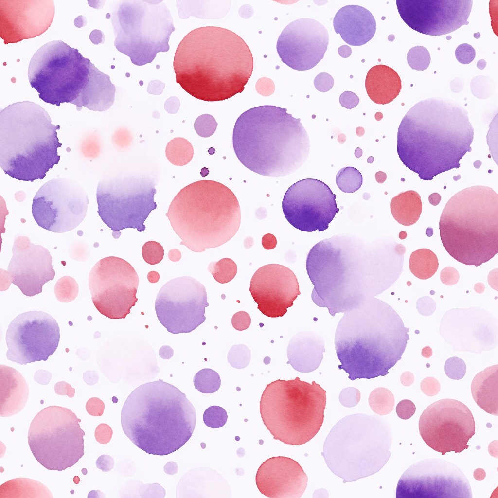 Watercolor Dots Digital Papers Seamless Paper Watercolor Dots ...
