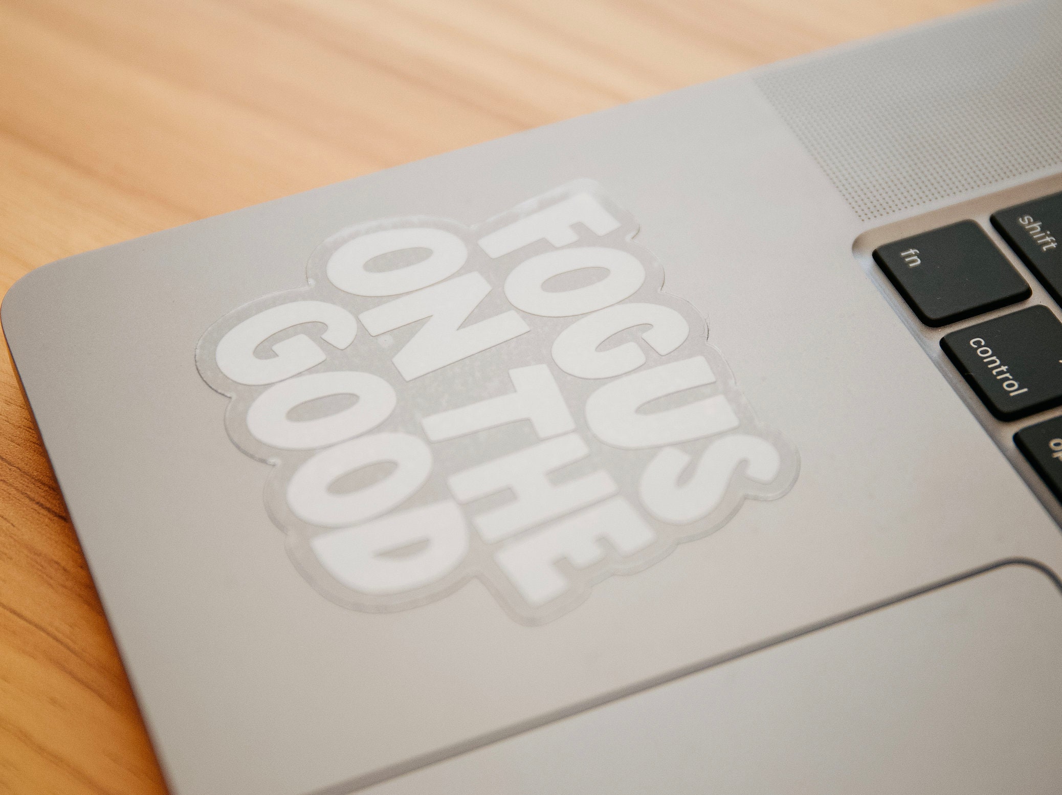 Focus on the Good Clear Sticker | Positive, Uplifting Waterproof ...