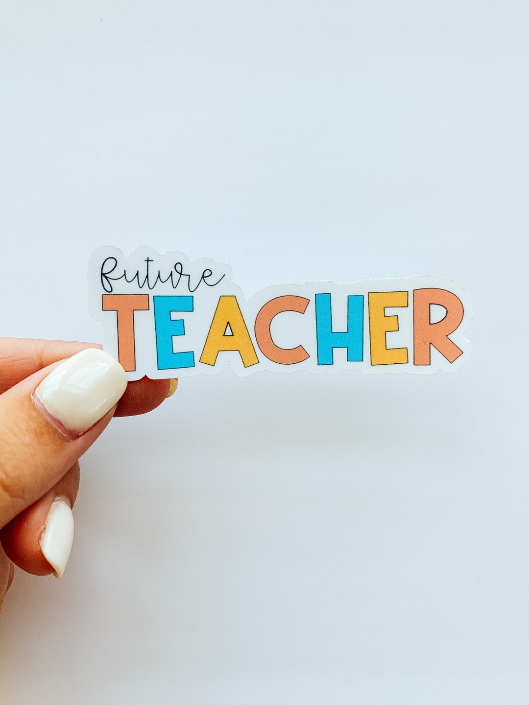 Future Teacher Sticker Waterproof Teaching, Teacher, School Sticker - Etsy