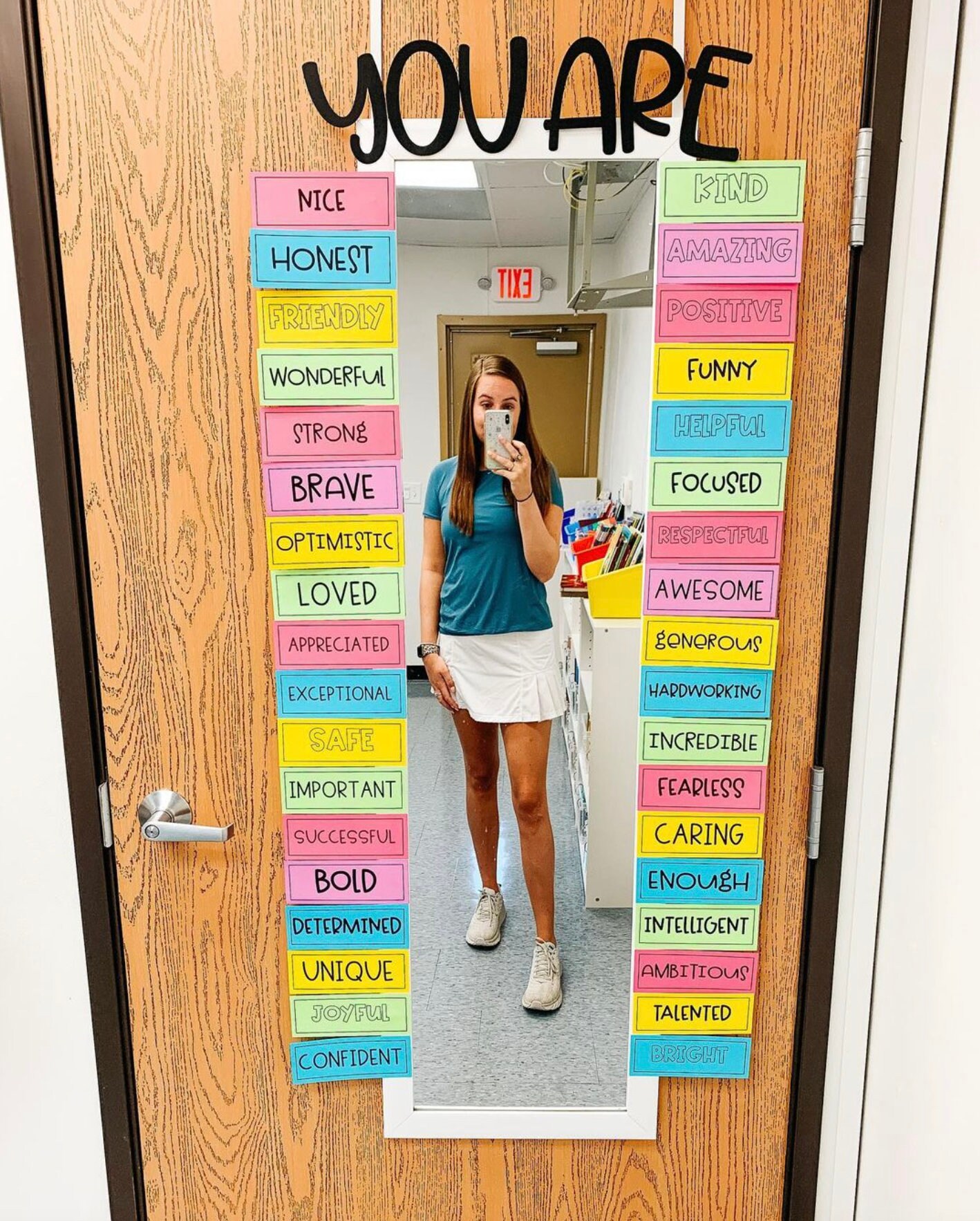 Positive Affirmation Mirror Set | Digital Download - Etsy