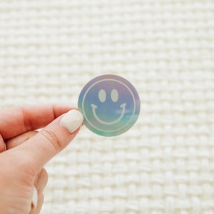 Smiley Face Stickers Waterproof Durable Stickers - Etsy