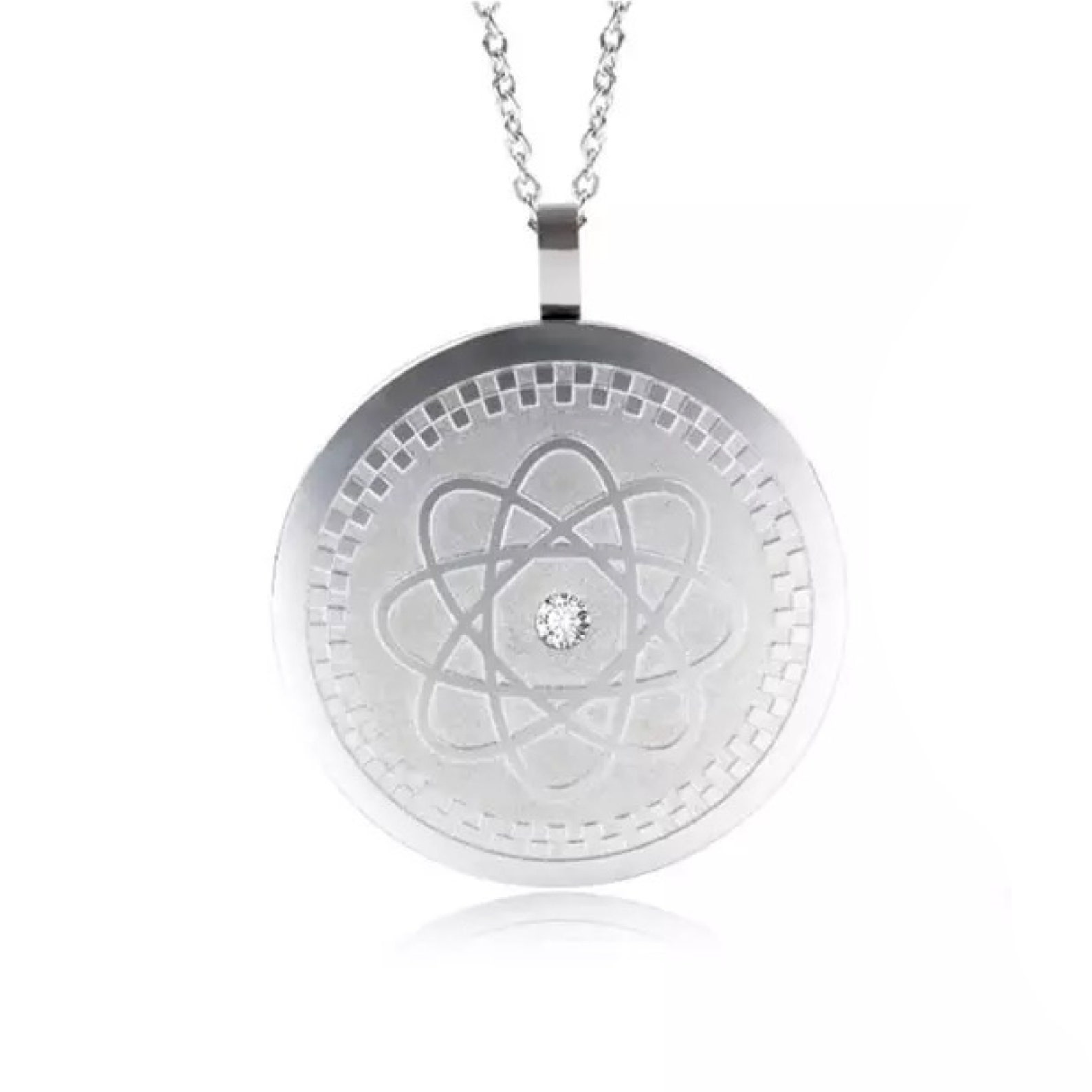 Quantum Energy Necklace: Stainless Steel EMF Protection Jewelry - Etsy