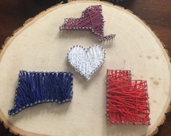 Triangle Spiral String Art - Etsy