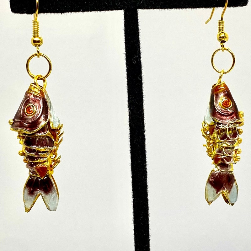 Fish Earrings - Etsy