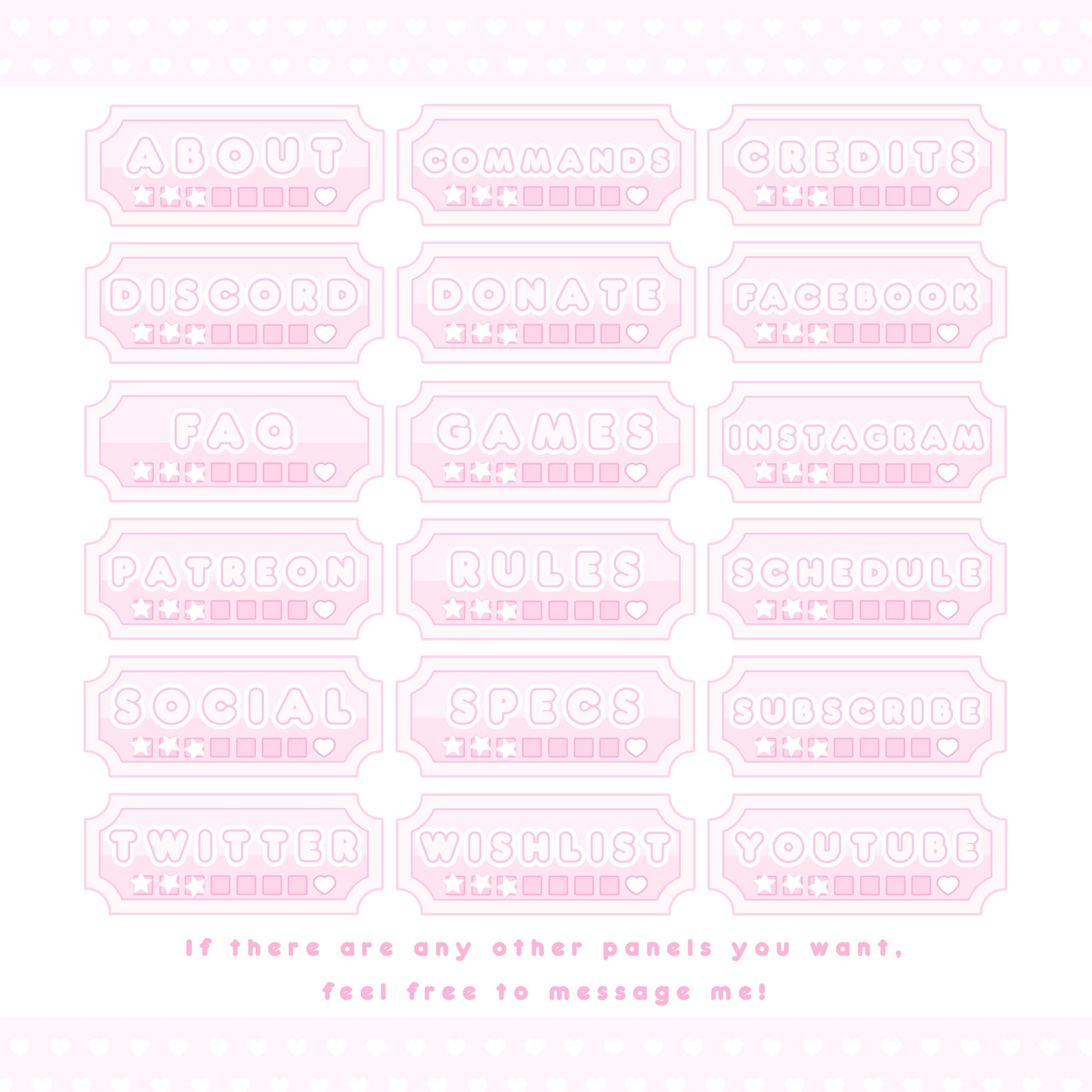 Kawaii Plush - Full Twitch Package - Etsy Canada