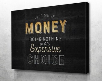 Time is Money | Etsy
