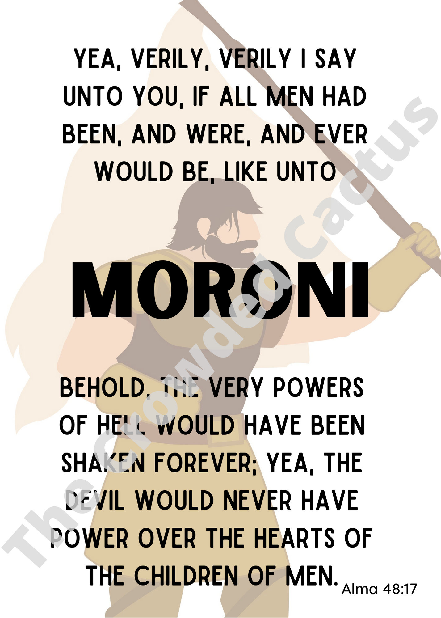 Captain Moroni Digital Download - Etsy