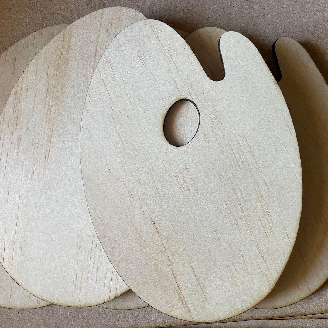 Mini Paint Palettes for Kids 3mm Plywood, Laser Cut - Etsy Australia