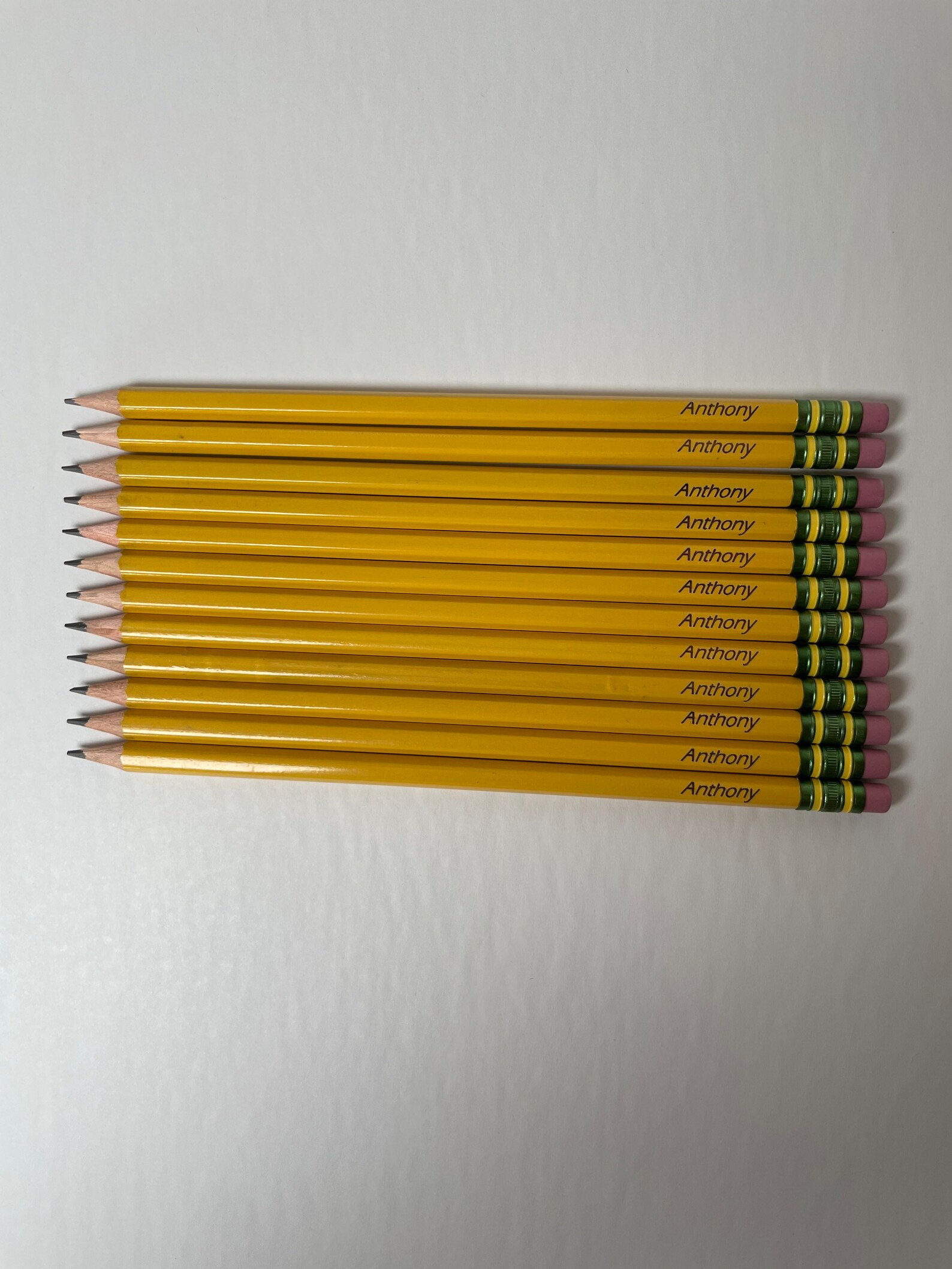 Personalized Pencils / 12 Pencils / Laser Engraved Pencils / Back to ...