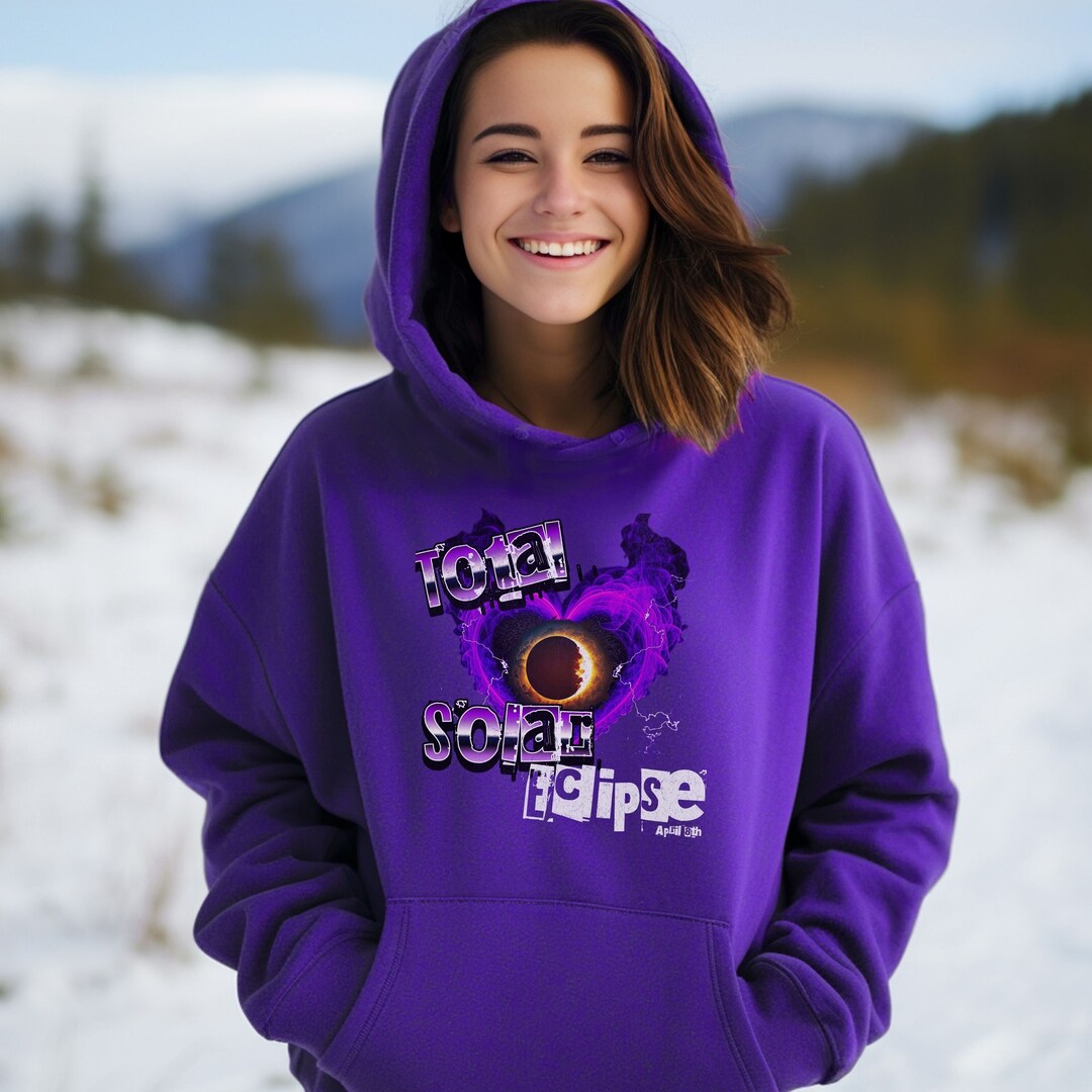 Total Solar Eclipse 2024 Hoodie, Space Enthusiast Gift - Etsy