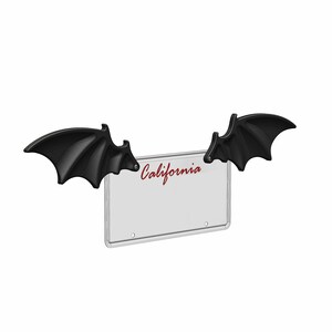 License Plate Bat Wings Decor Funny Halloween Accessory Car Halloween ...
