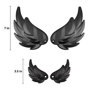 Angel Wings License Plate Decor | Car Decoration | Fun Christmas ...