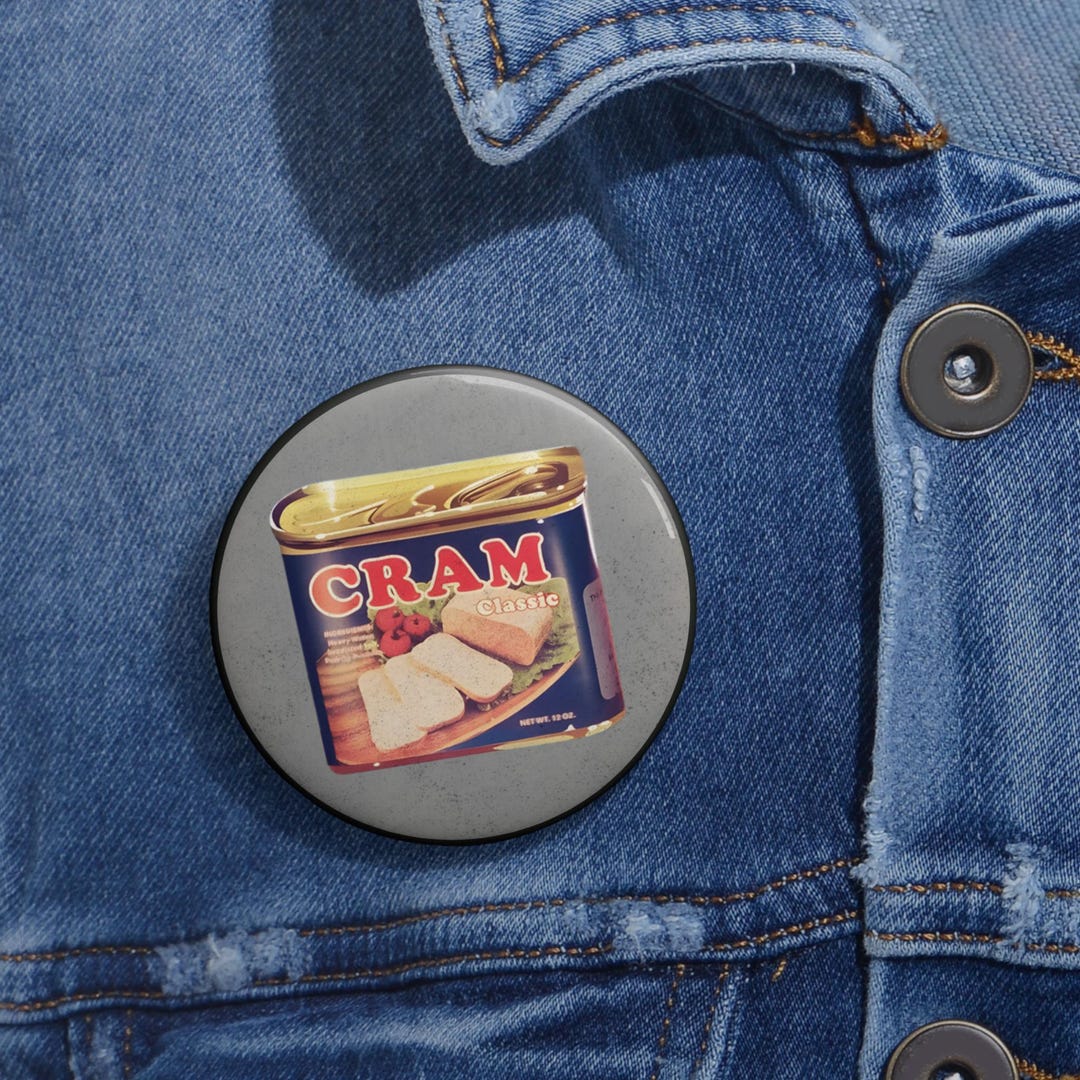 Fallout Cram Pin Button - Etsy