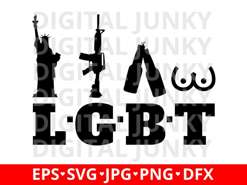 Liberty Guns Beer Tits SVG LGBT SVG Liberty Svg Lady - Etsy