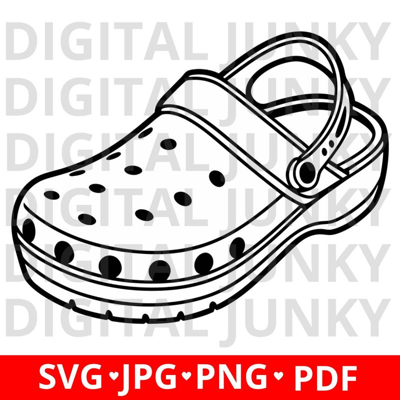 Crocs Svg - Etsy