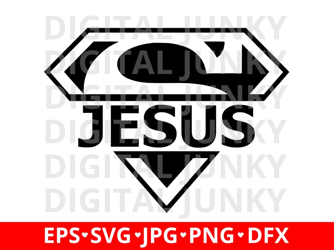 Super Jesus, Cricut, Png, Svg, Sublimation, Jesus Svg, Cut File ...