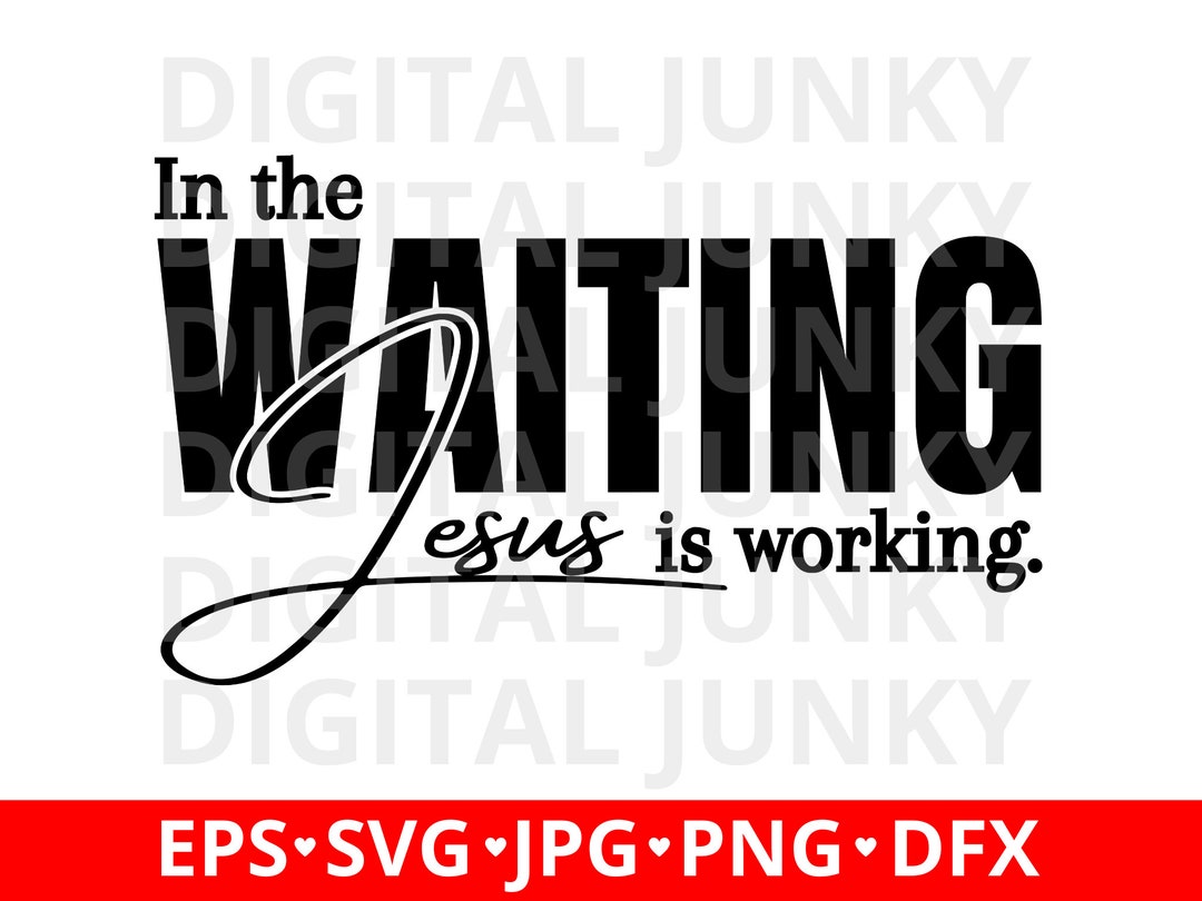 Jesus is Working SVG, Jesus Christ SVG, Religious SVG, Cross Svg ...