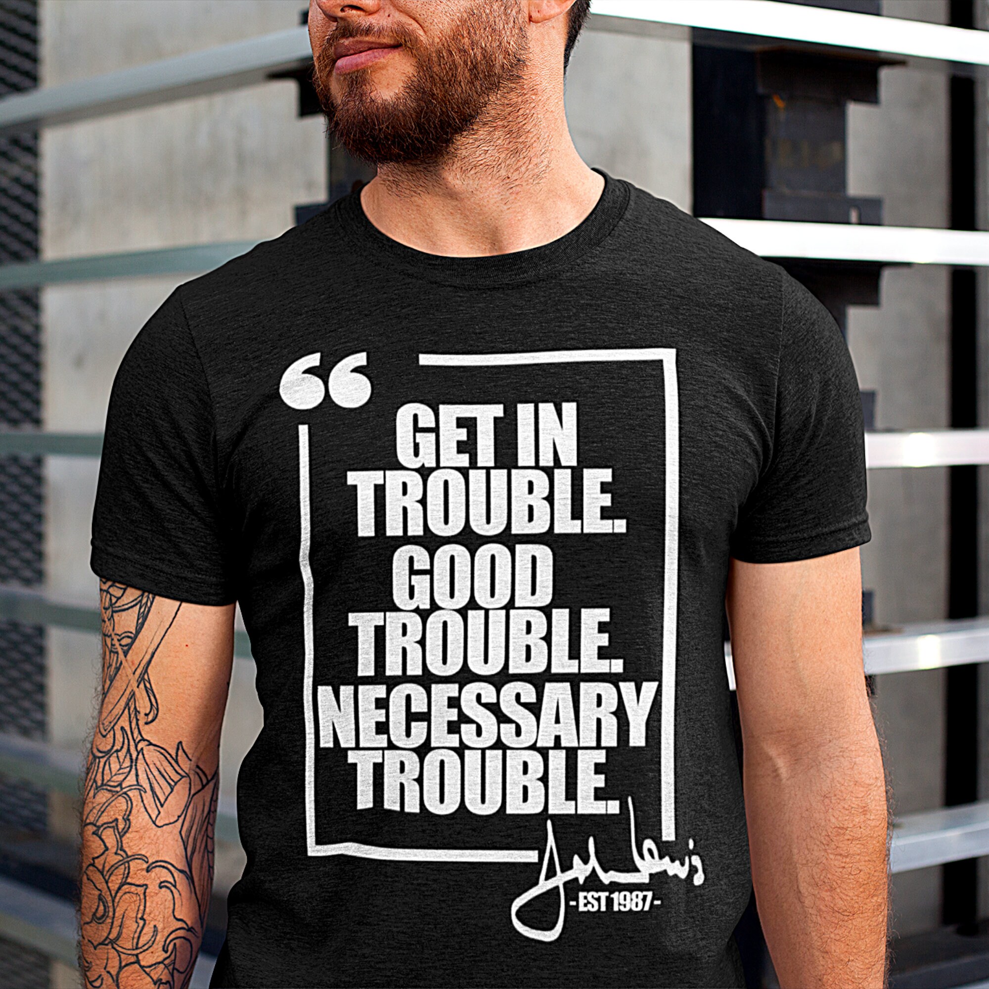 Good Trouble SVG Good Trouble John Lewis SVG Good Trouble T - Etsy