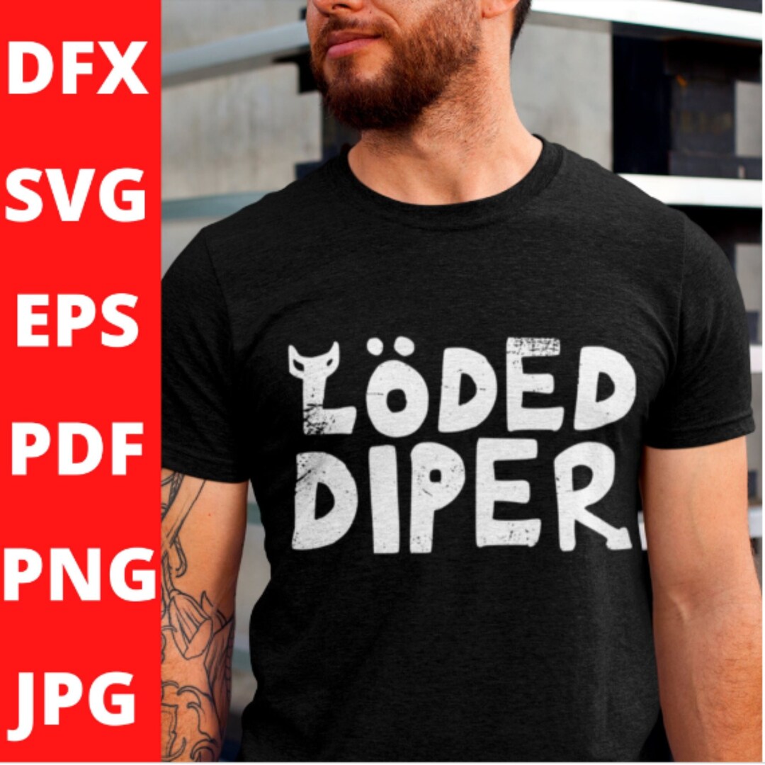 Loded Diper SVG, Diary of a Wimpy Kid SVG, Loded Diper Shirt, Diary of ...