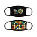 Rubik's Cube Face Mask, Rubik's Mask, Kids, Reversible, Reusable ...