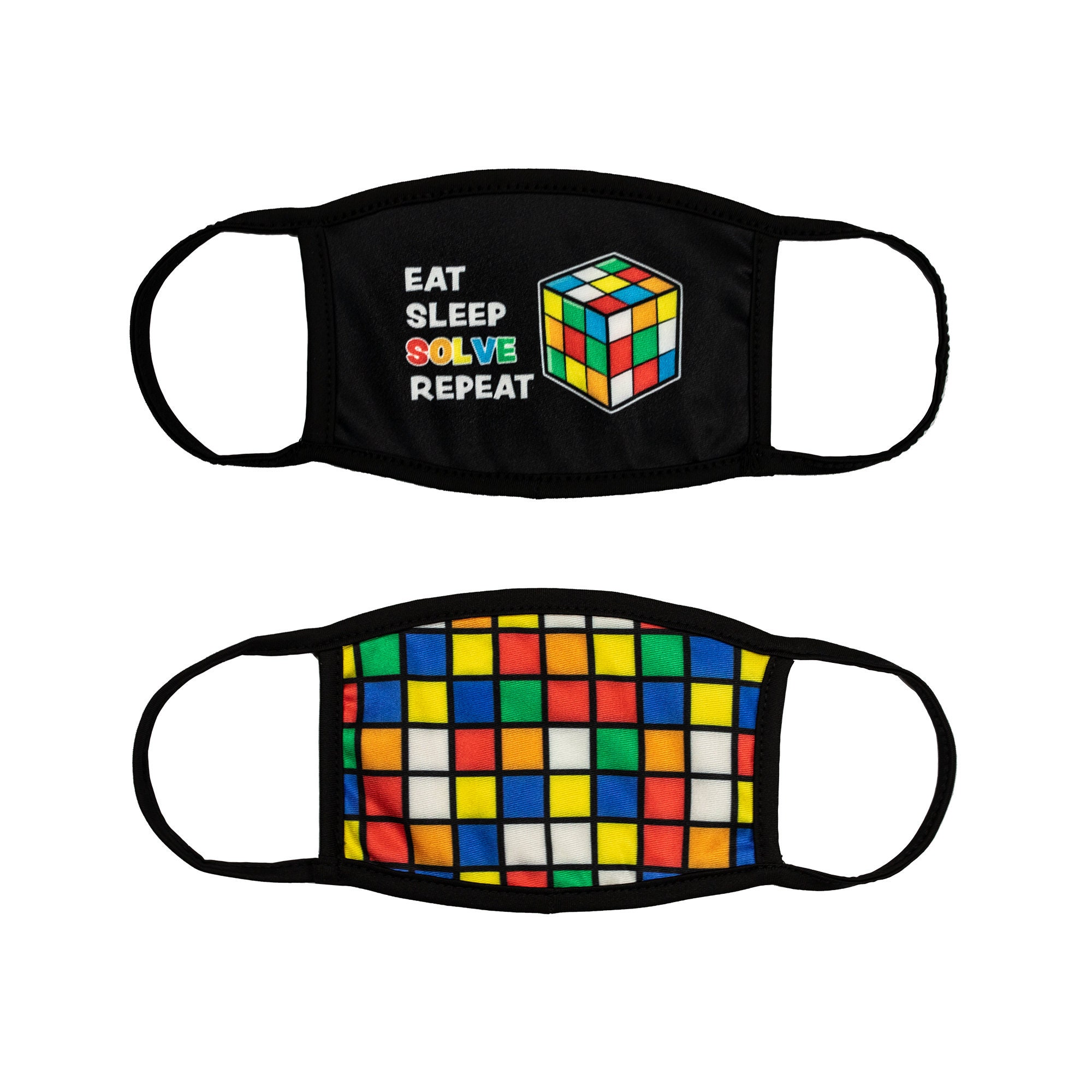 Rubik's Cube Face Mask Rubik's Mask Kids | Etsy