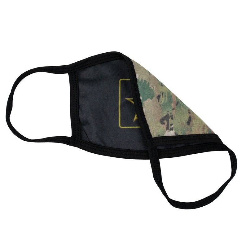 In STOCK US Army Face Mask Multicam Mask 2 Layer Reversible - Etsy
