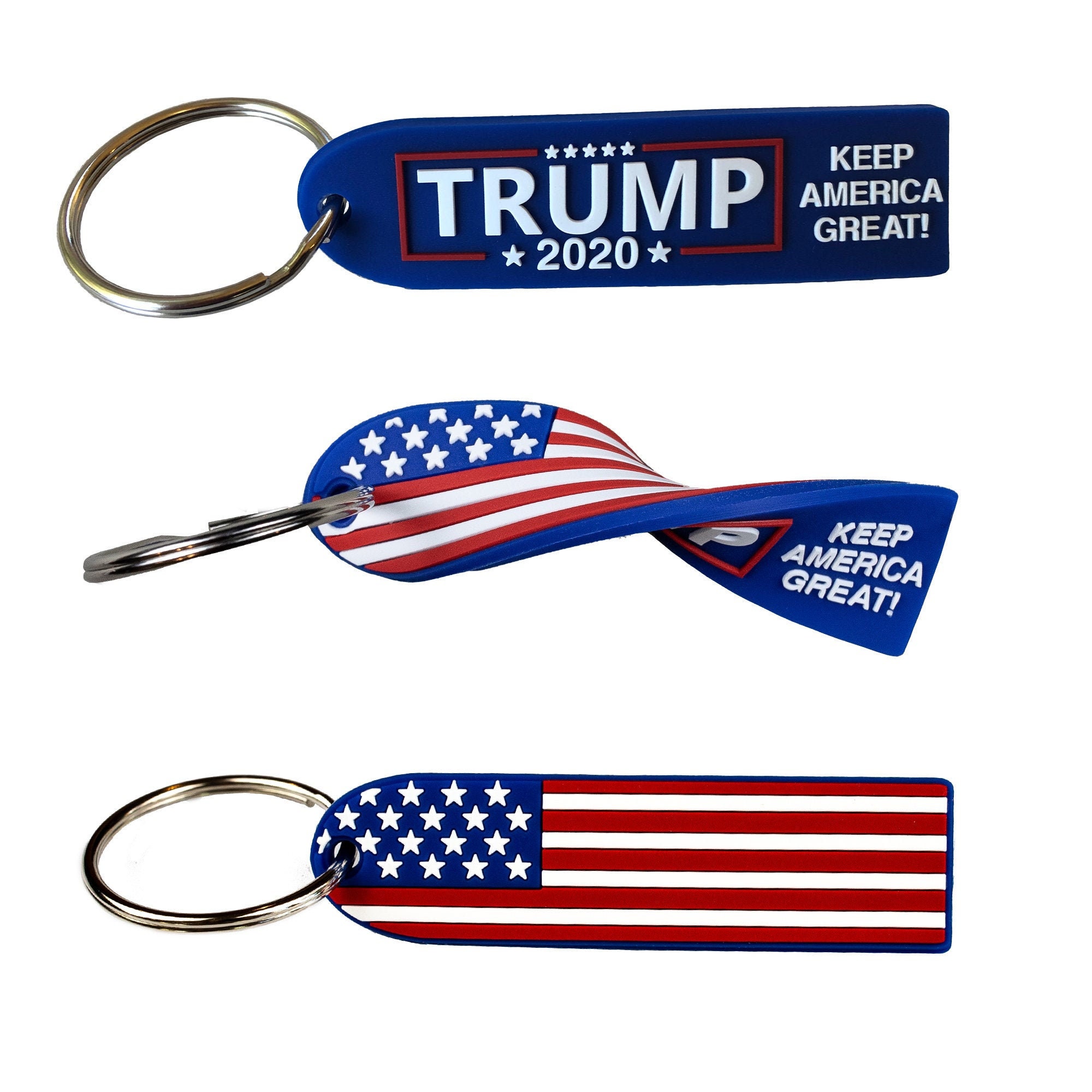 Donald Trump Keychain US Flag Keychain Trump 2020 Keychain - Etsy