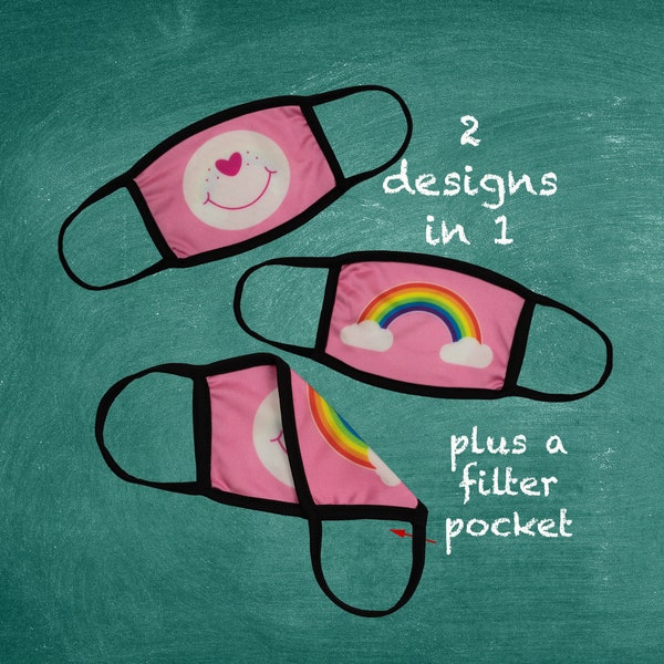 Bear Face Mask - Etsy