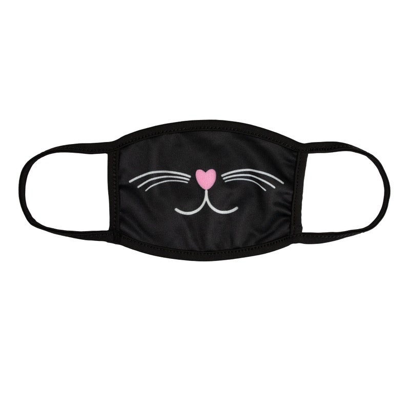 IN STOCK Kids Kitten Mask Cat Mask Child Kitten Face Mask - Etsy