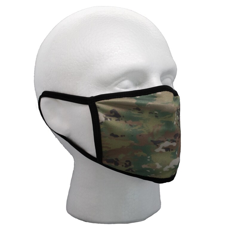 In STOCK US Army Face Mask Multicam Mask 2 Layer Reversible - Etsy